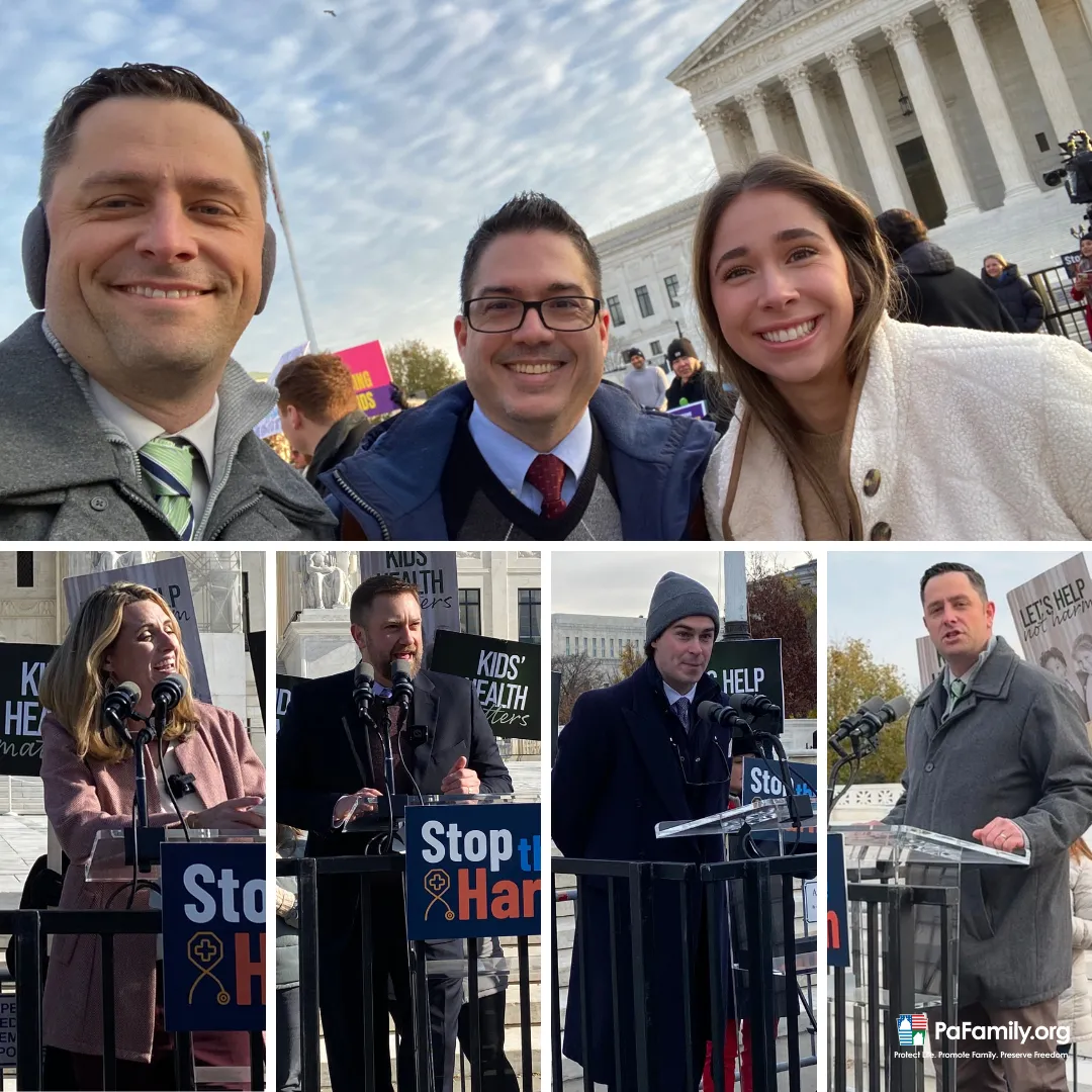 Protecting Children: Highlights from the Skrmetti rally at the Supreme ...